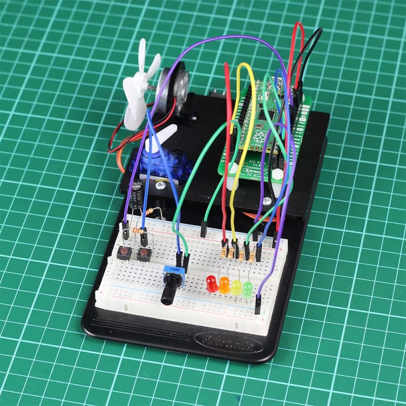 KITRONIK INVENTOR'S KIT PARA RASPBERRY PI PICO