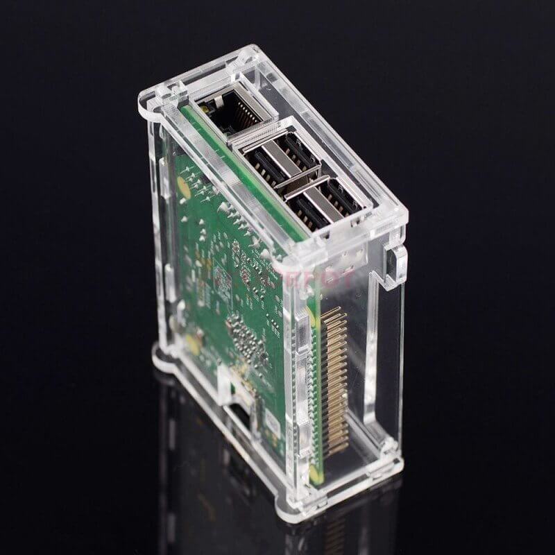 CAJA ACRILICA DIY PARA RASPBERRY PI - tiendatec.es