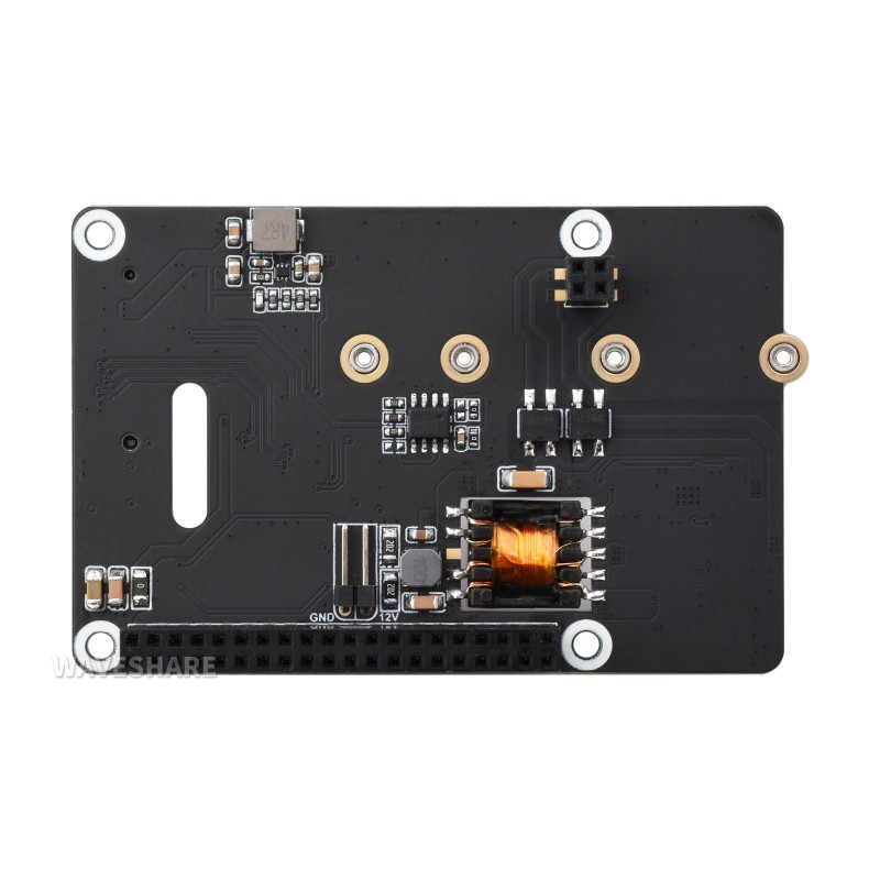 HAT+ PCIe CON SOPORTE POE Y M.2 NVMe PARA RASPBERRY PI 5