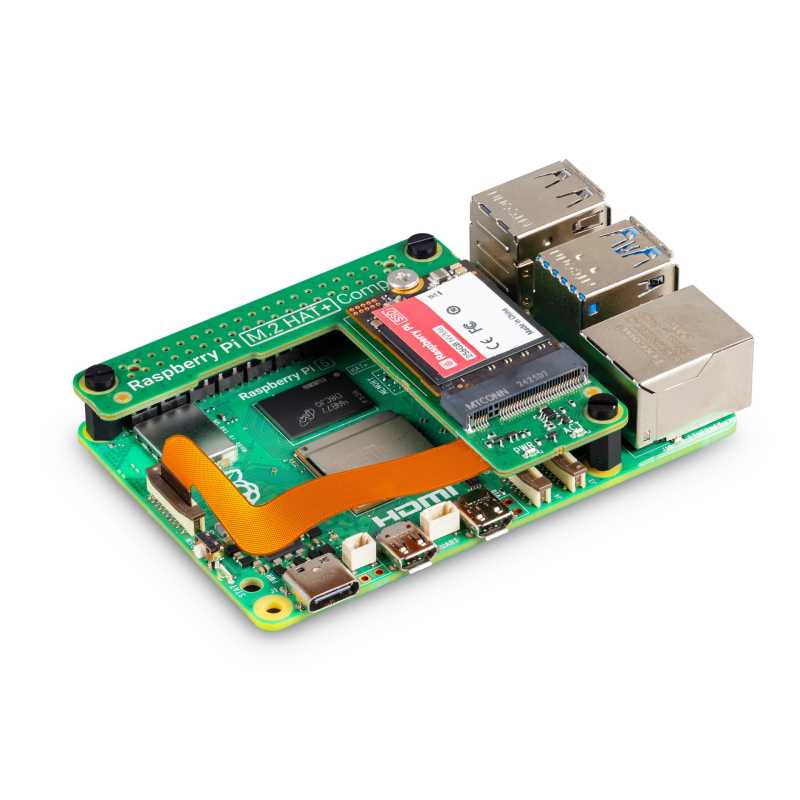 RASPBERRY PI M.2 HAT+ COMPACT