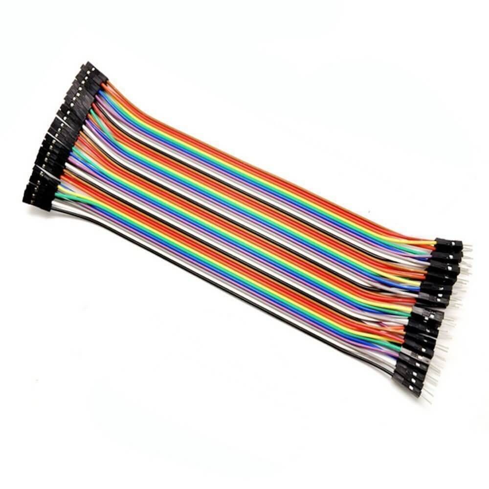CABLE DUPONT 40 LINEAS 20CM M/H - tiendatec.es