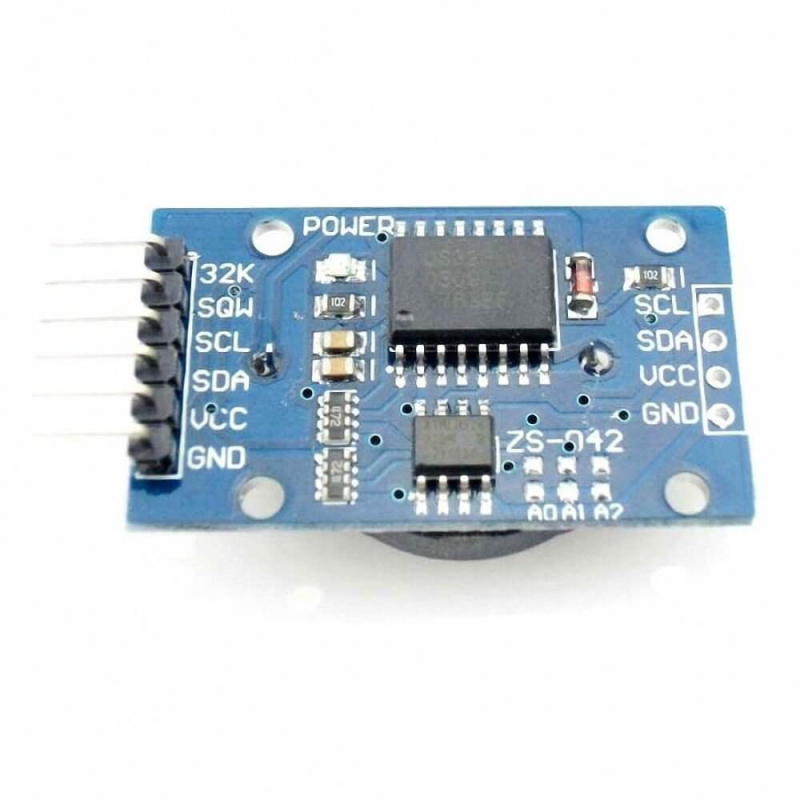 MODULO ZS-042 RELOJ EN TIEMPO REAL RTC BASADO EN DS3231 AT24C32 MODULO ZS-042 RELOJ EN TIEMPO REAL RTC BASADO EN DS3231 AT24C32