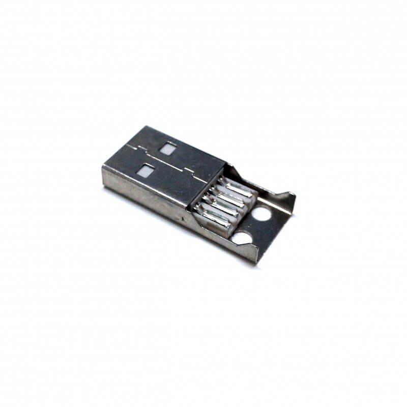 CONECTOR USB-A/M PARA SOLDAR - tiendatec.es