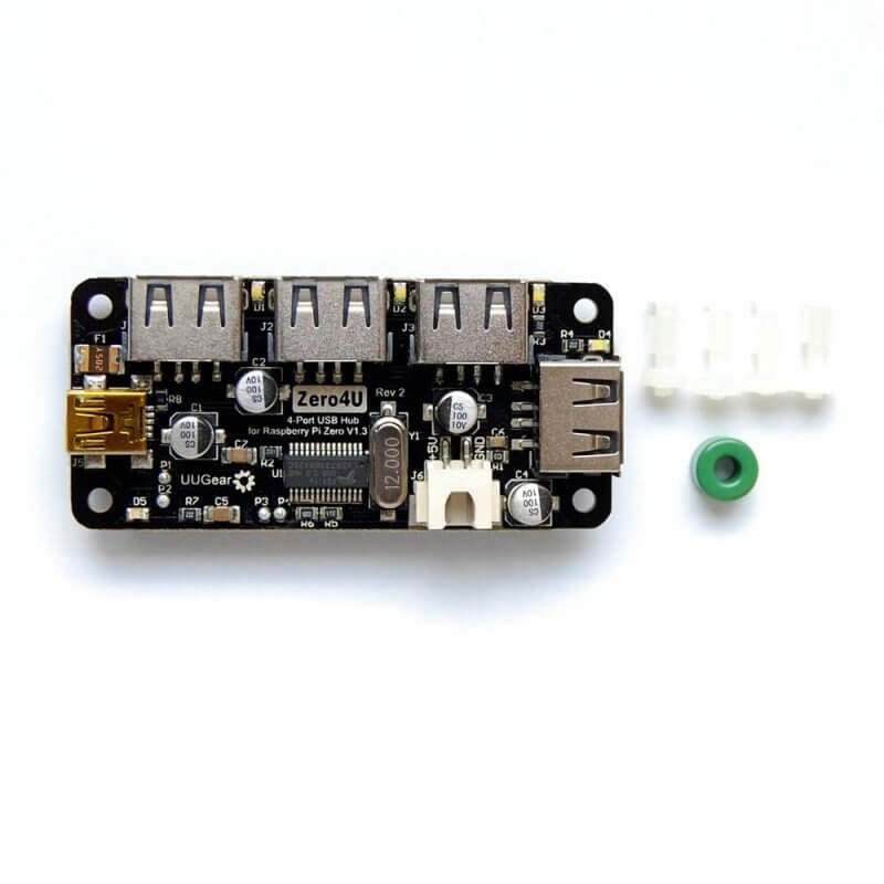 UUGEAR ZERO4U HUB USB PARA RASPBERRY PI ZERO - tiendatec.es