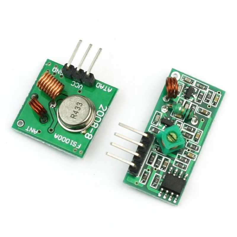 Modulo Rf 433mhz Emisor Y Receptor Fs1000a Xy Mk 5v Para Arduino
