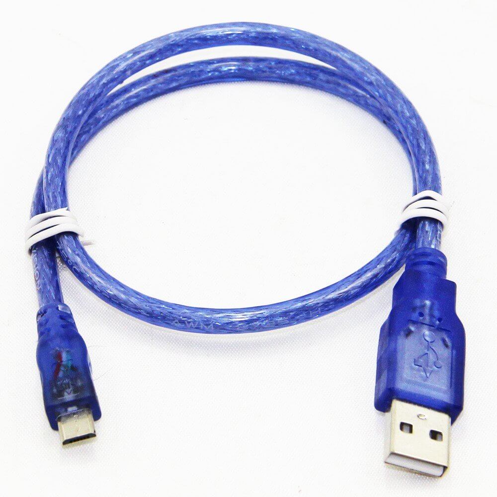 Mini Cable Usb A Microusb 50cm Para Arduino Nano Micro Nodemcu
