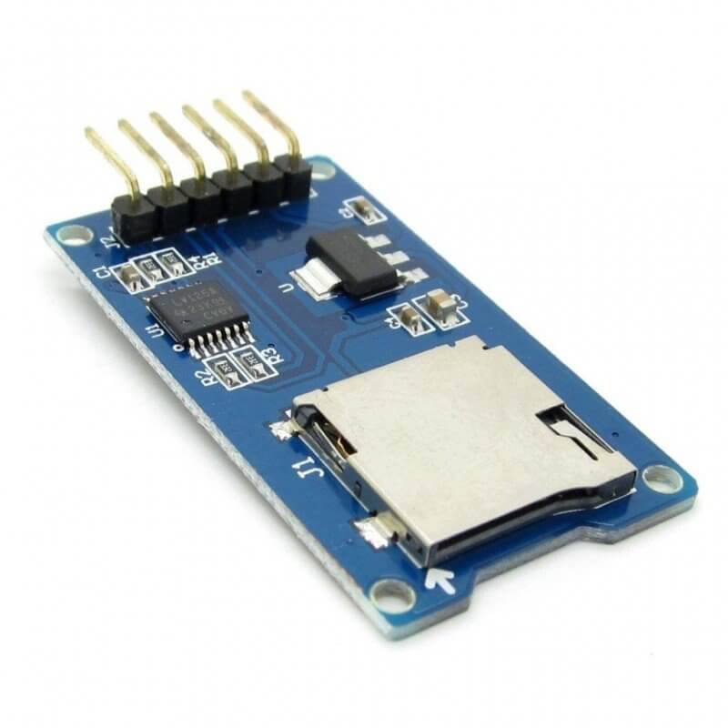Modulo Adaptador Microsd Para Arduino Tiendateces