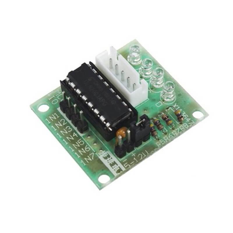MODULO DRIVER ULN2003 + MOTOR STEPPER 28BYJ-48 - tiendatec.es