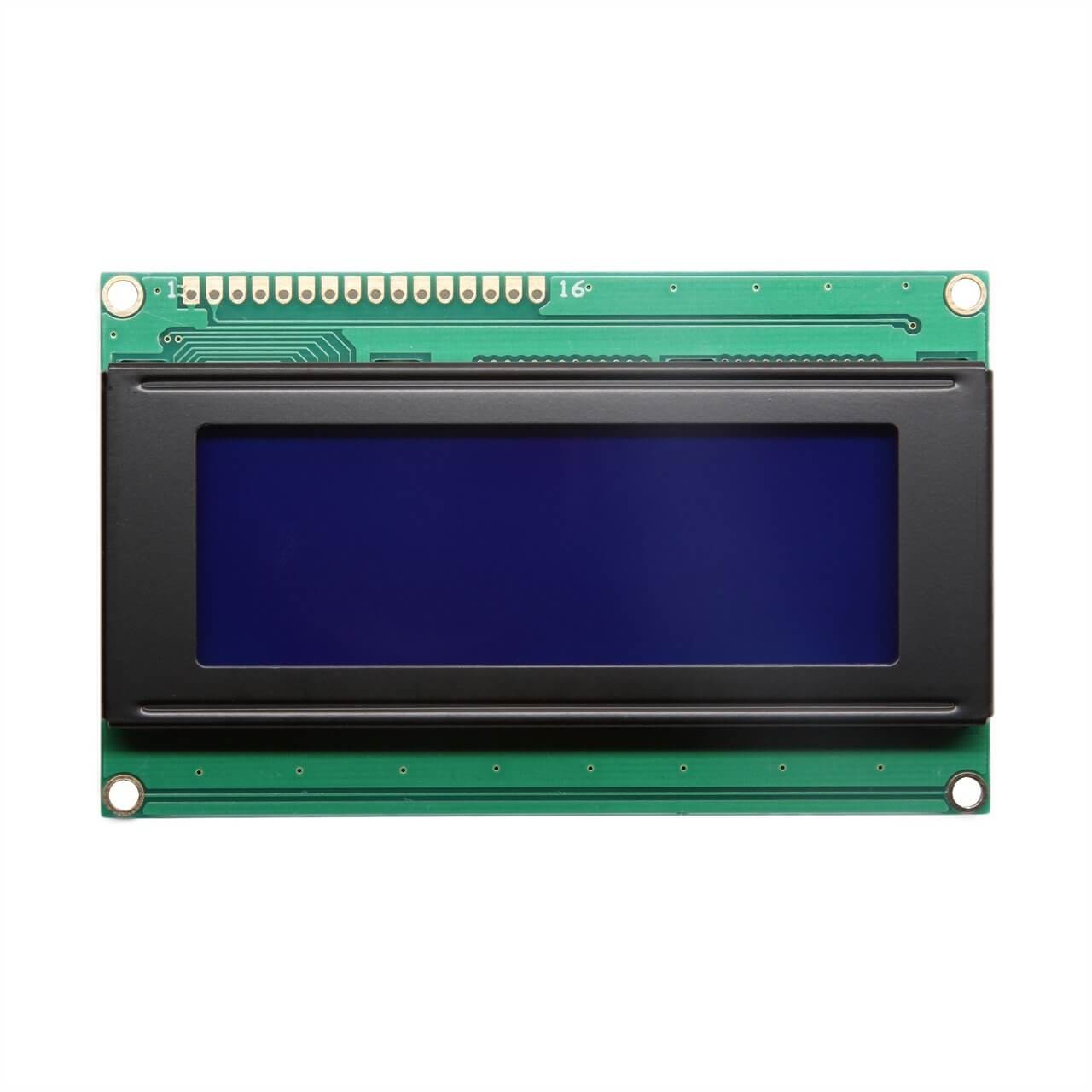PANTALLA LCD 2004A 20X4 AZUL PARA ARDUINO - tiendatec.es