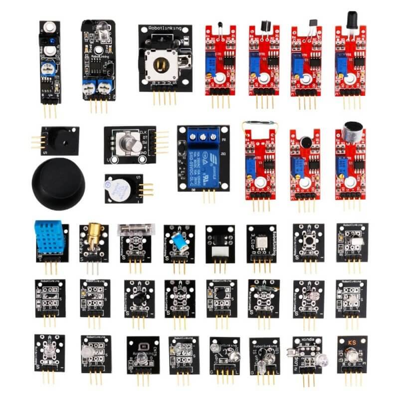 Kit 37 Sensores Y Modulos Para Arduino Tiendatec Es