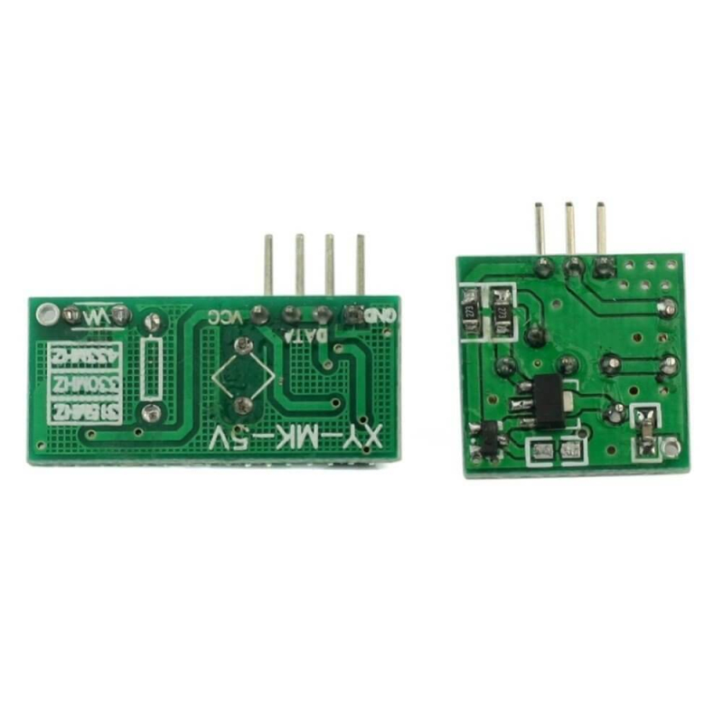 MODULO RF 315MHZ EMISOR Y RECEPTOR FS1000A XY-MK-5V PARA ARDUINO