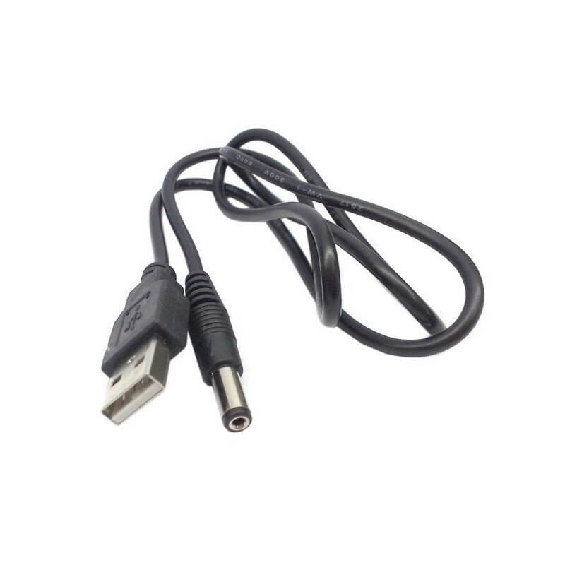 CABLE ALIMENTACION USB 5V A DC JACK - tiendatec.es