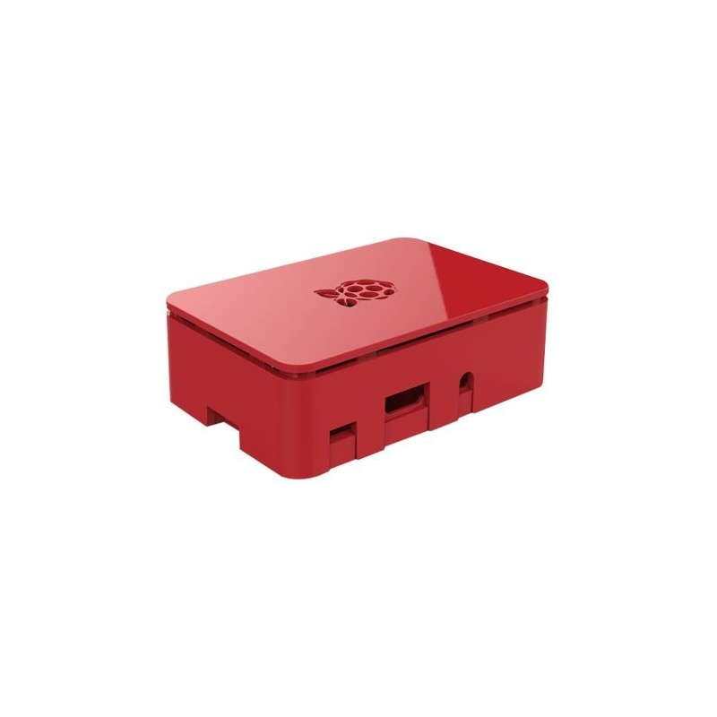 CAJA 19DESIGN ROJA PARA RASPBERRY PI 3 B+