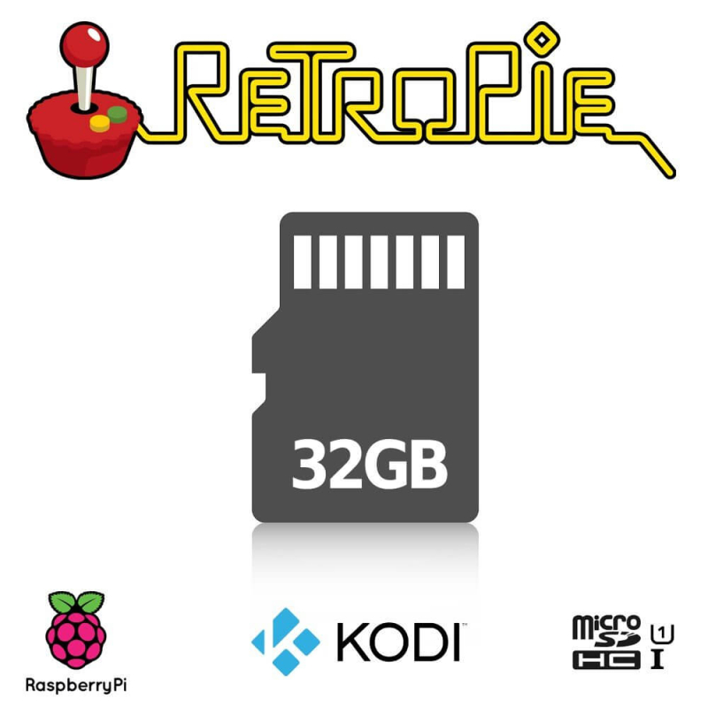 MICROSD CON RETROPIE ARCADE CONFIGURADA PARA RASPBERRY PI (32GB ... MICROSD CON RETROPIE ARCADE CONFIGURADA PARA RASPBERRY PI (32GB ...