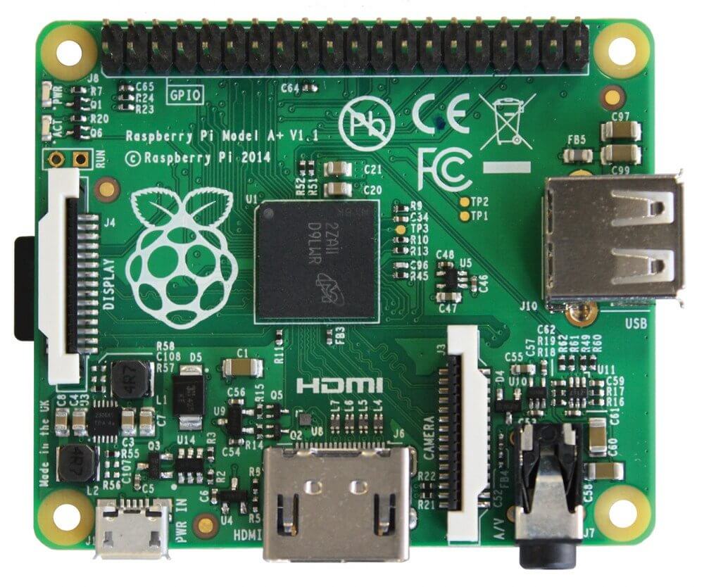 RASPBERRY PI 1 MODELO A+ 512MB ¡NUEVO MODELO! - tiendatec.es