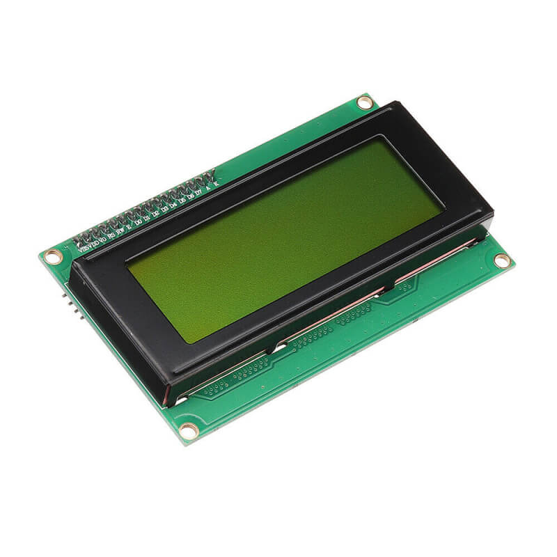 PANTALLA LCD 2004A 20X4 BUS I2C/IIC VERDE PARA ARDUINO - tiendatec.es