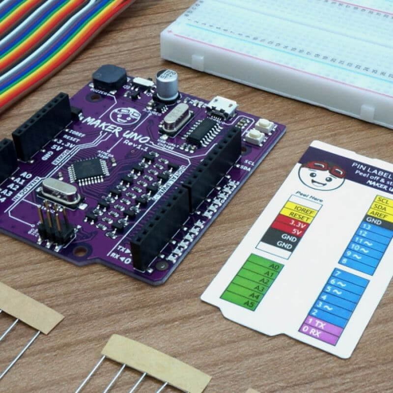 Maker Uno Edu Kit Compatible Arduino