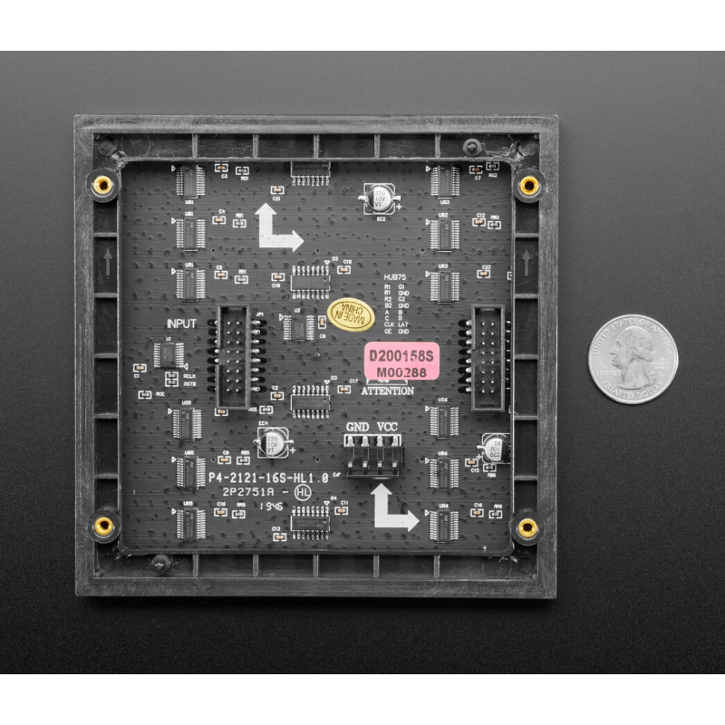ADAFRUIT PANEL MATRIZ RGB 32X32 - PITCH 4mm