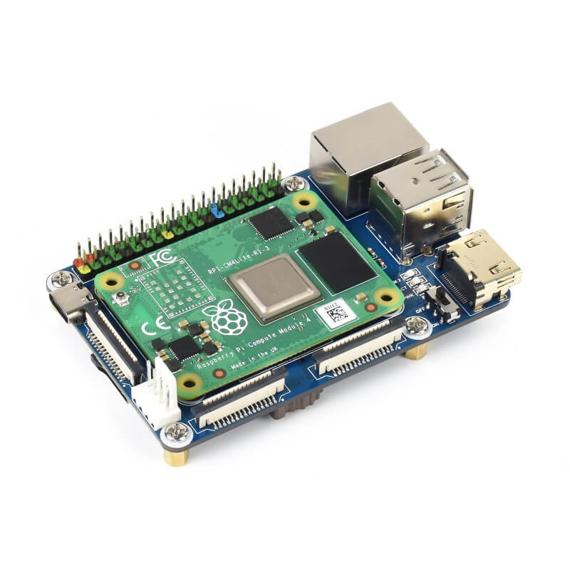 Mini Base Board B Para Raspberry Pi Compute Module 4
