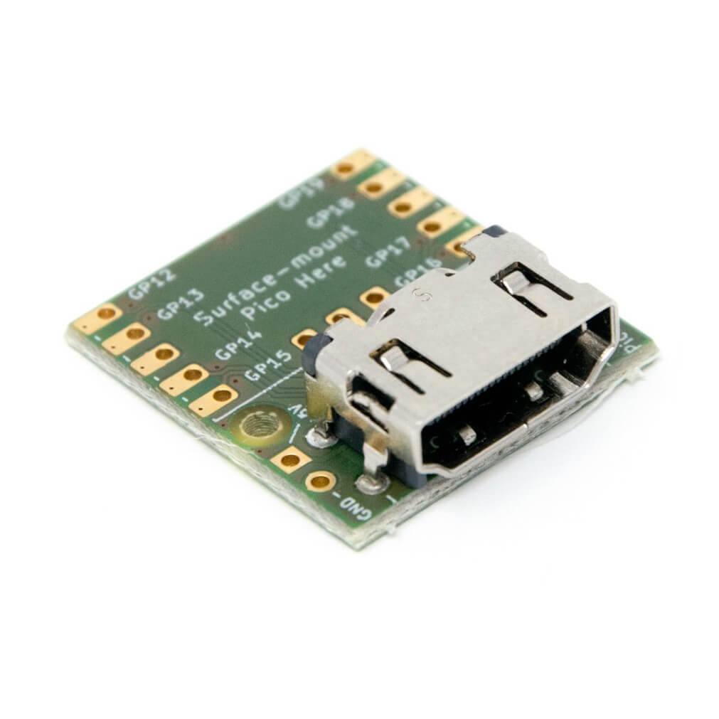 RASPBERRY PI PICO DVI SOCK - SALIDA HDMI - tiendatec.es