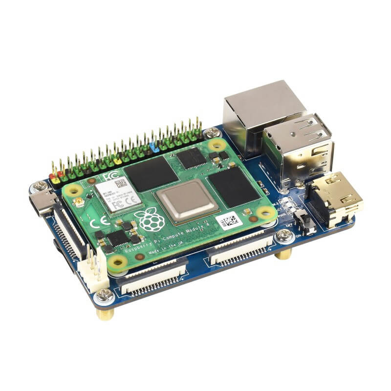 Mini Base Board A Para Raspberry Pi Compute Module 4