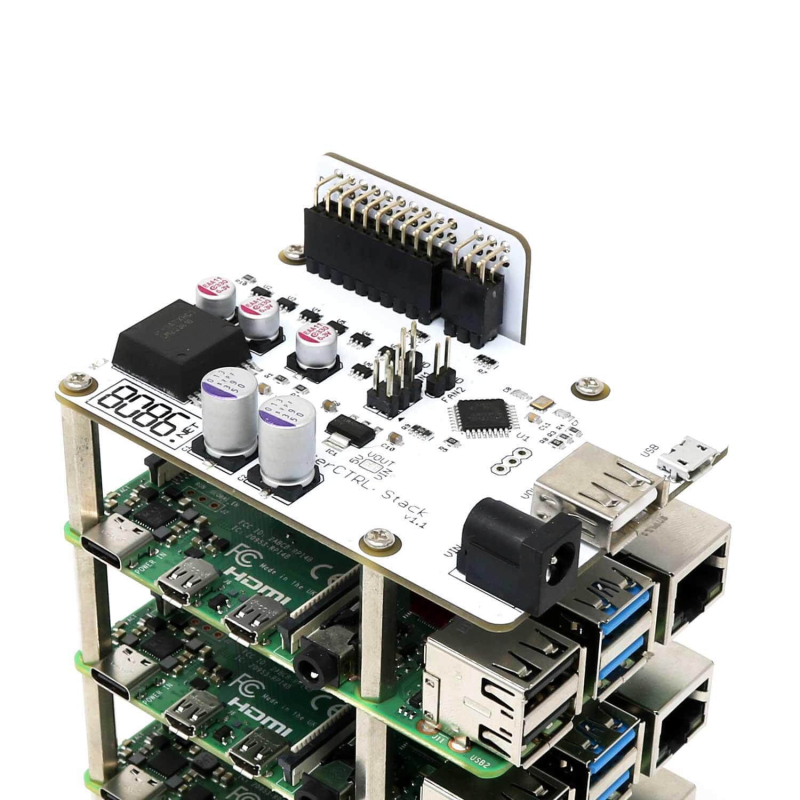 CLUSTERCTRL STACK PARA 5x RASPBERRY PI