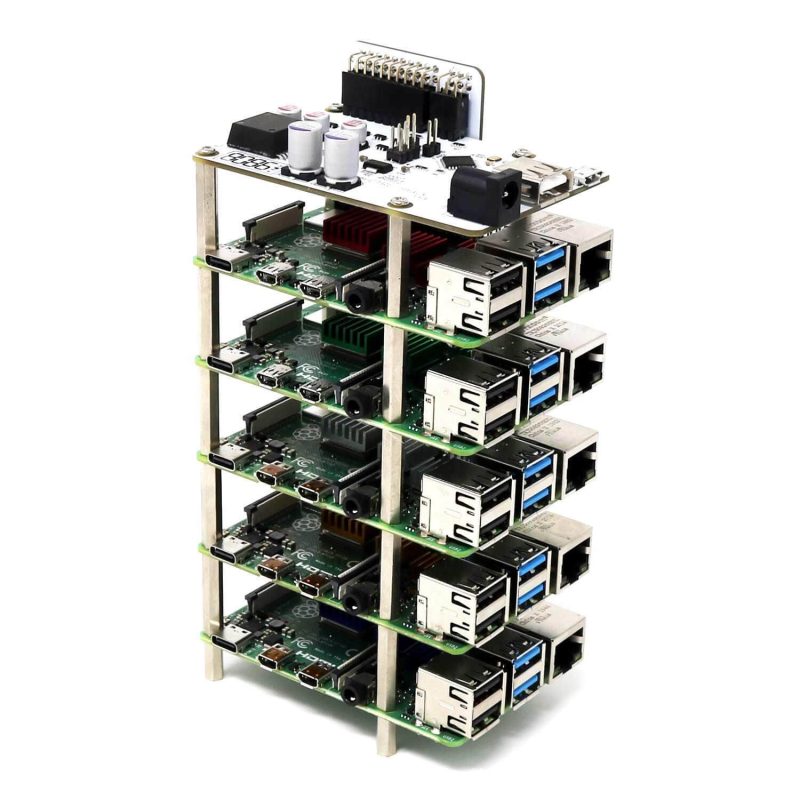 CLUSTERCTRL STACK PARA 5x RASPBERRY PI