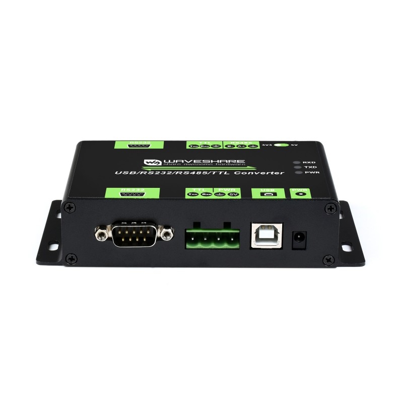 WAVESHARE CONVERTIDOR INDUSTRIAL MULTIBUS AISLADO USB/RS232/RS485/TTL