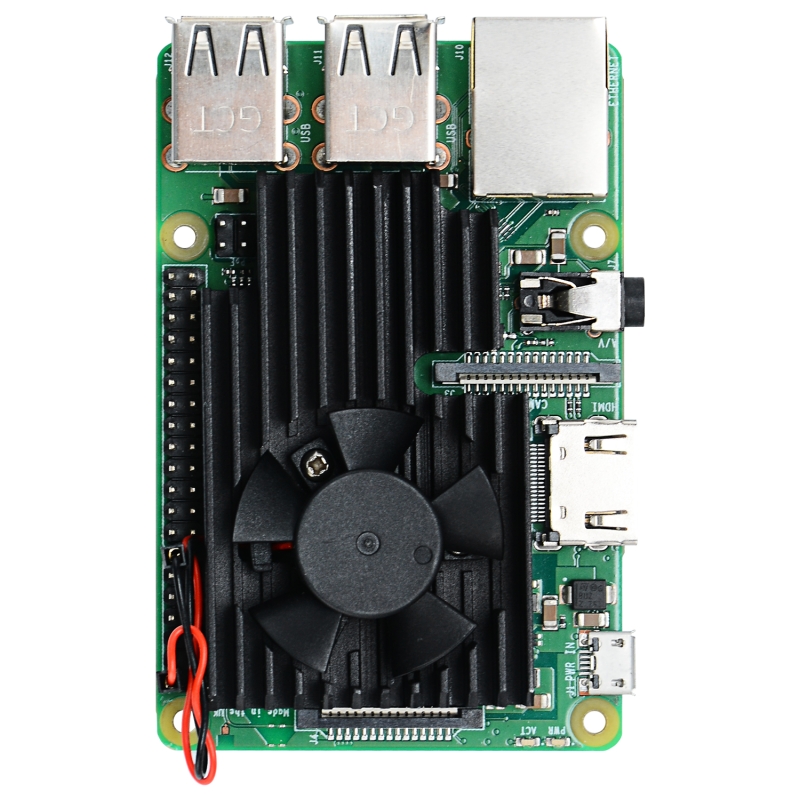 DISIPADOR EXTREMO XXL CON VENTILADOR PARA RASPBERRY PI 3