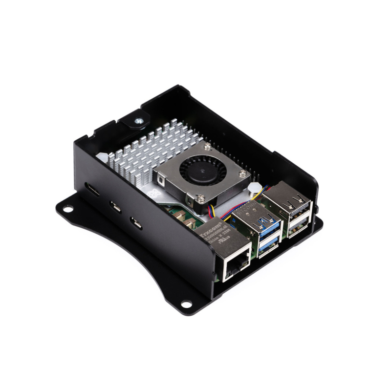 CAJA SOPORTE VESA PARA RASPBERRY PI 5
