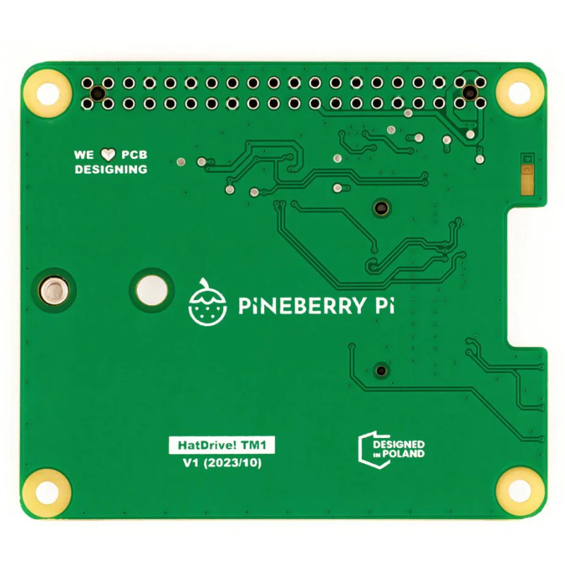 PINEBERRY PI HATDRIVE! TOP (NVMe 2230, 2242) PARA RASPBERRY PI 5