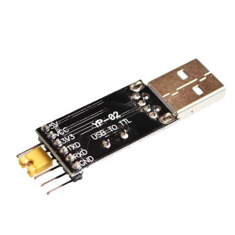 CONVERSOR USB A SERIE RS232 UART TTL 3,3V/5V - CH340G - tiendatec.es